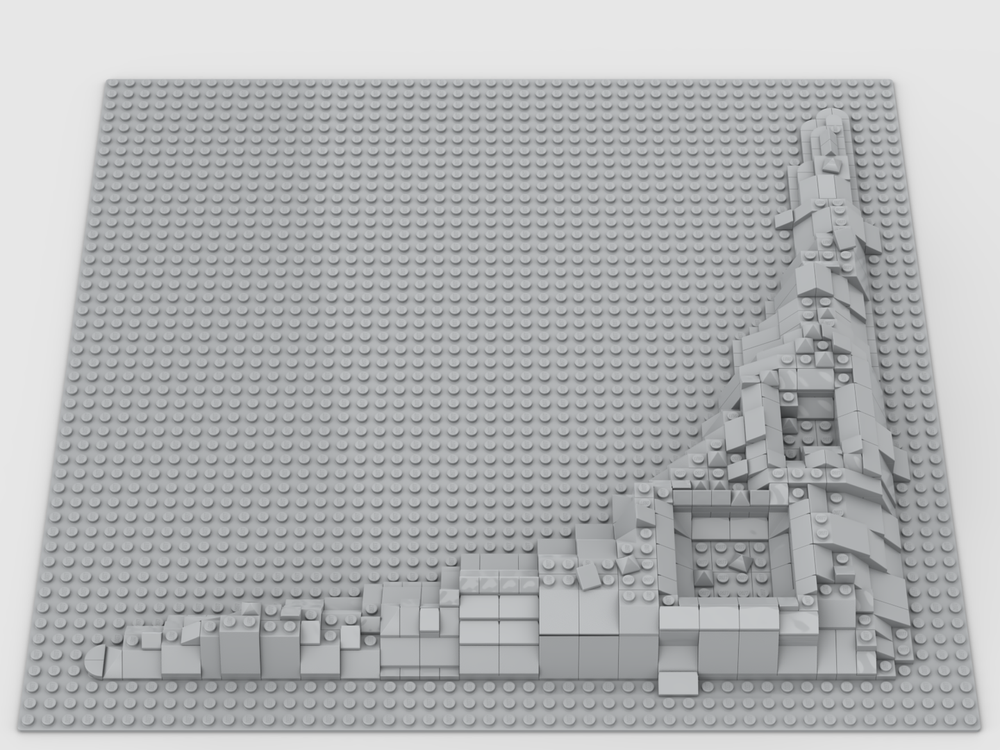 LEGO MOC Crater Plate for the new 10497 Galaxy Explorer by paalrise ...