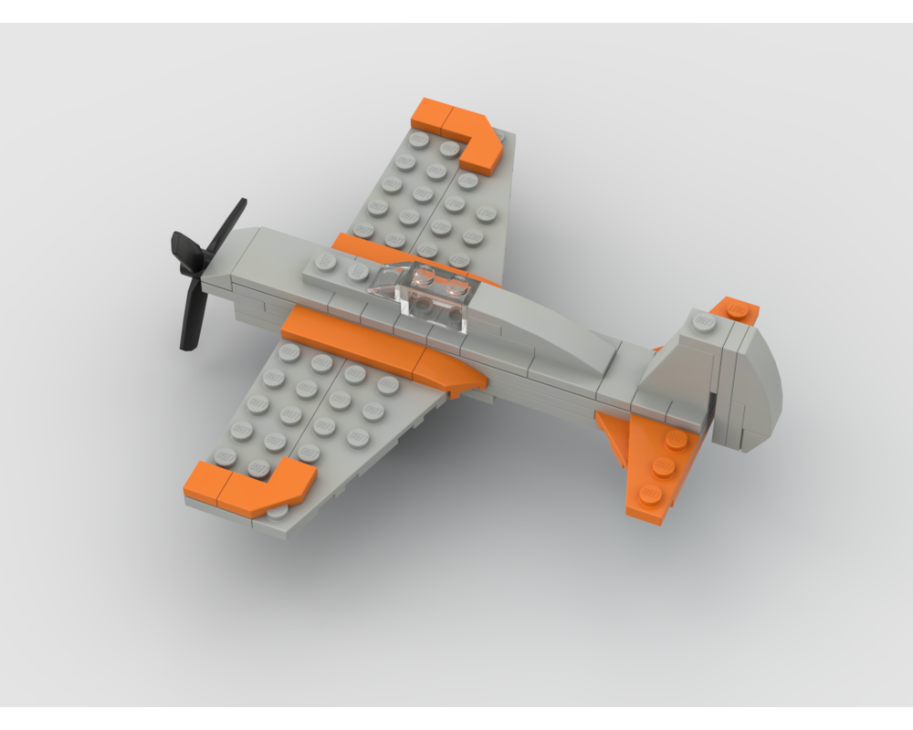 LEGO MOC P-40 Warhawk by Adventurehill1 | Rebrickable - Build with LEGO