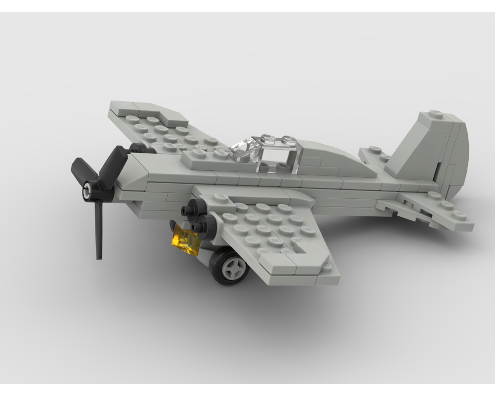 LEGO MOC P-40 Warhawk by Adventurehill1 | Rebrickable - Build with LEGO