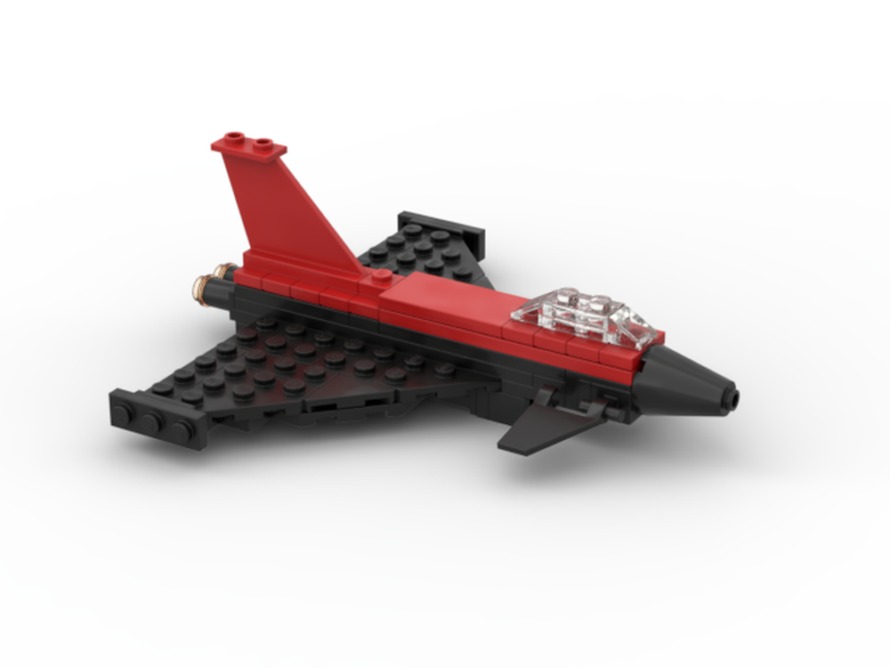 LEGO MOC Eurofighter Typhoon by Adventurehill1 | Rebrickable - Build ...