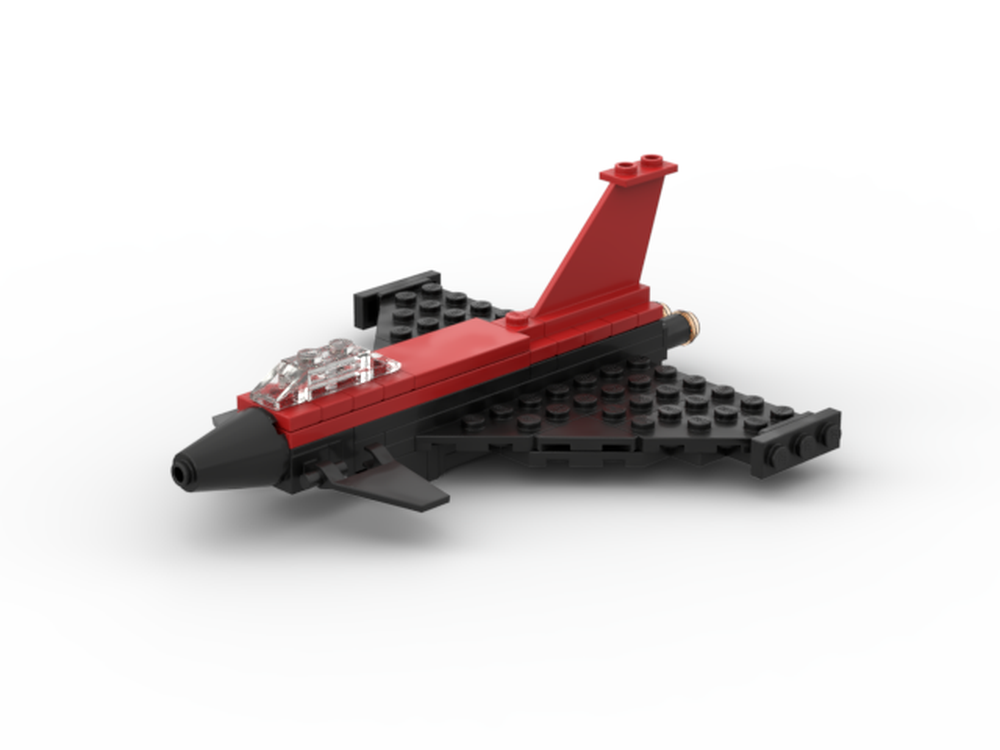 Lego Moc Eurofighter Typhoon By Adventurehill1 Rebrickable Build