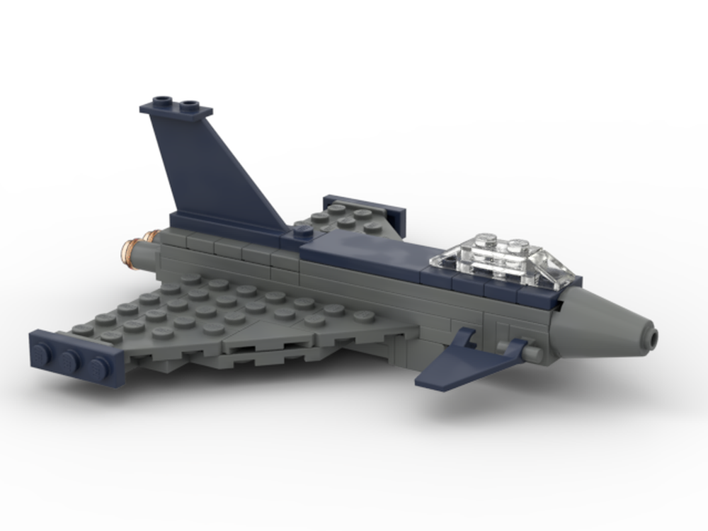 LEGO MOC Eurofighter Typhoon by Adventurehill1 | Rebrickable - Build ...