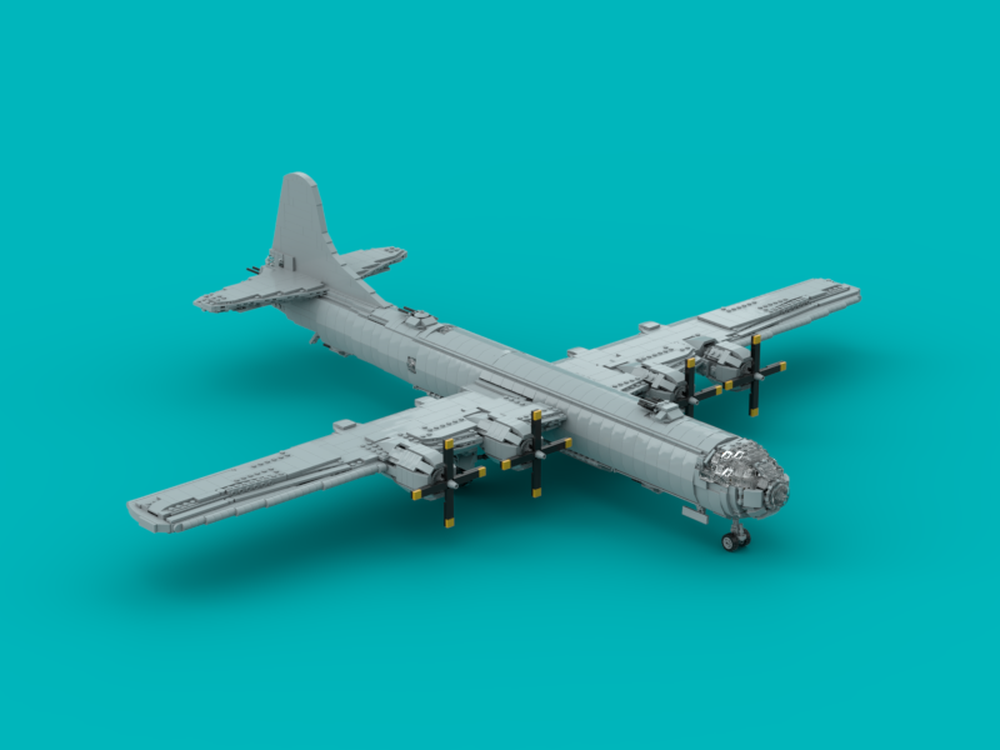 LEGO MOC B-29 Superfortress 1:35 Scale WWII Long-Range Bomber by Brick ...