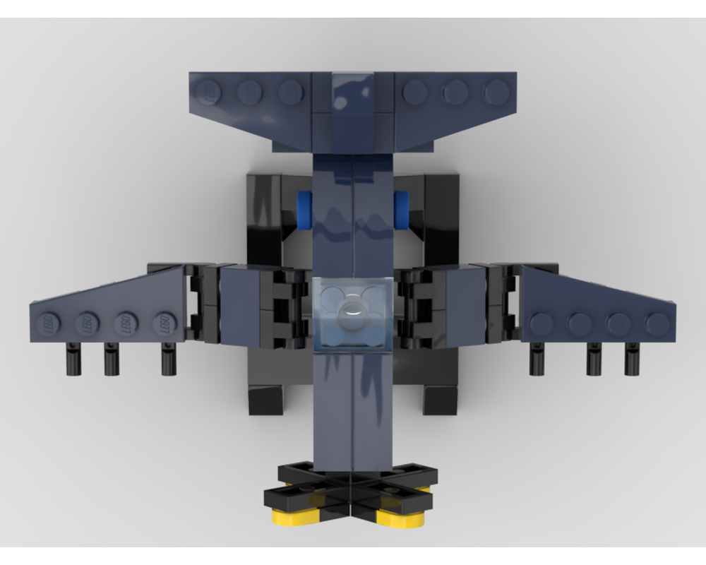 Lego Moc Vought F4u Corsair By Argatu Ioan Rebrickable Build With Lego