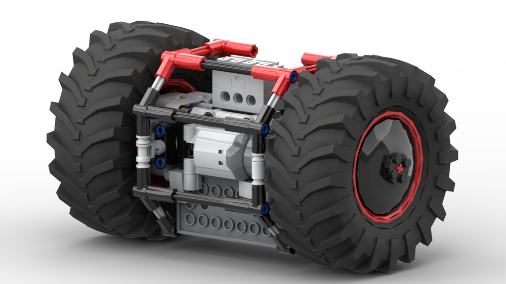 LEGO MOC two-wheeled rider by Green parrot | Rebrickable - Build with LEGO