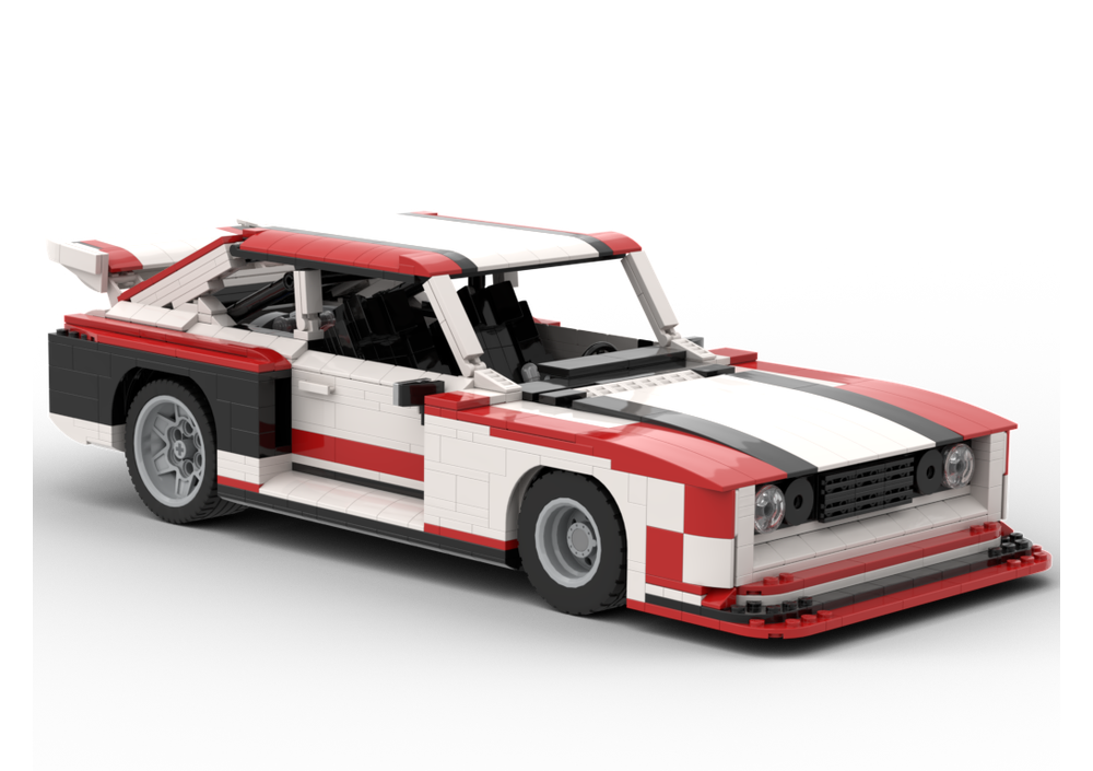 Lego Moc Ford Zakspeed Capri Mk Iii 1981 Wurth By Ftekblocks