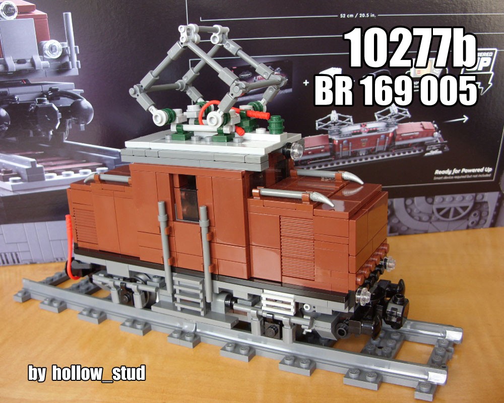 LEGO MOC Locomotive E69 / BR169 by hollow_stud | Rebrickable - Build with LEGO