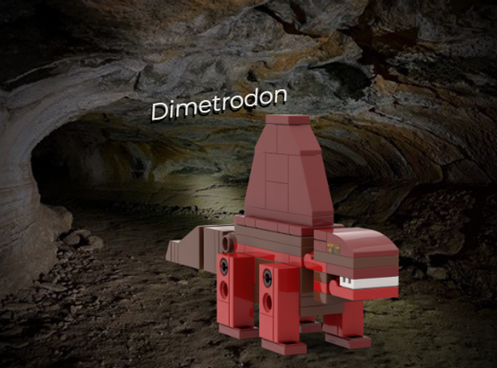 LEGO MOC Dimetrodon by Eddies Mocs | Rebrickable - Build with LEGO