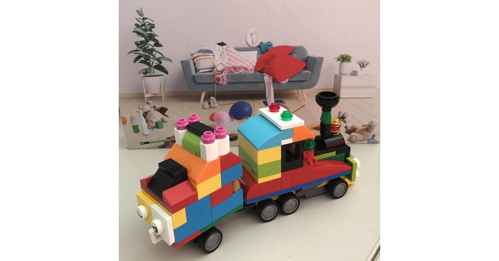 Lego Moc Train By Agribrixx Rebrickable Build With Lego
