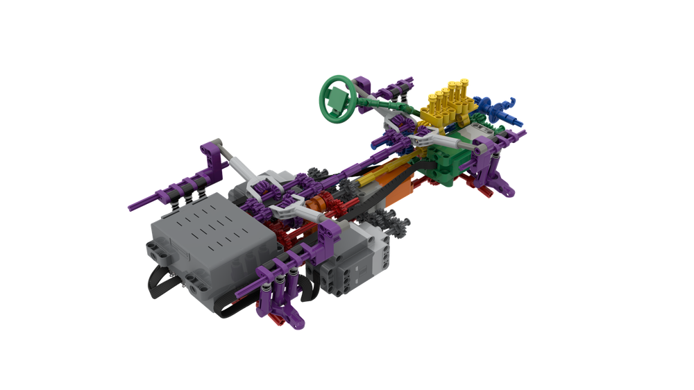 Lego Moc Motorised Defender V5 By Gamayun Rebrickable Build With Lego