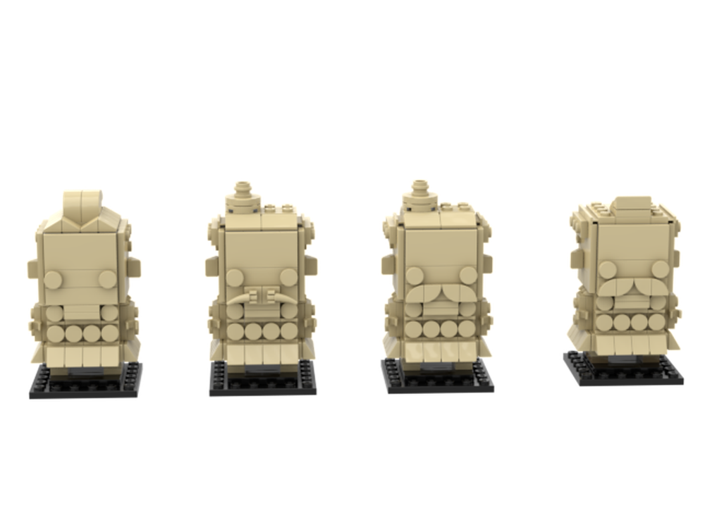 LEGO MOC Terracotta Army - Brickheadz by togemini | Rebrickable - Build ...