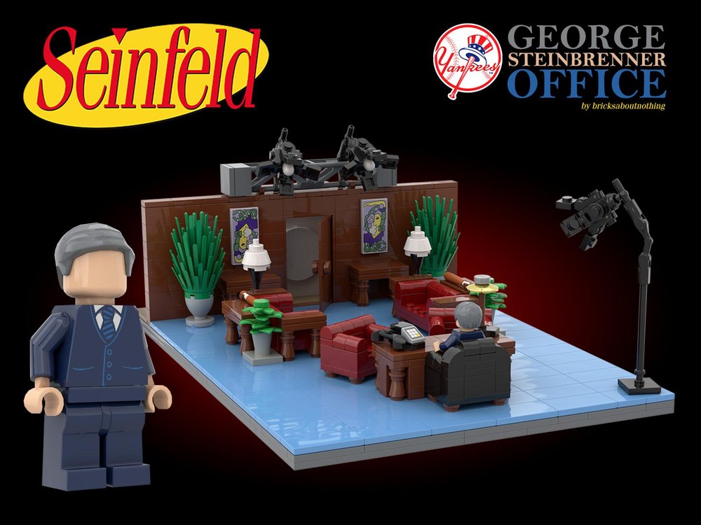 LEGO MOC Seinfeld - George Steinbrenner Office by bricksaboutnothing ...