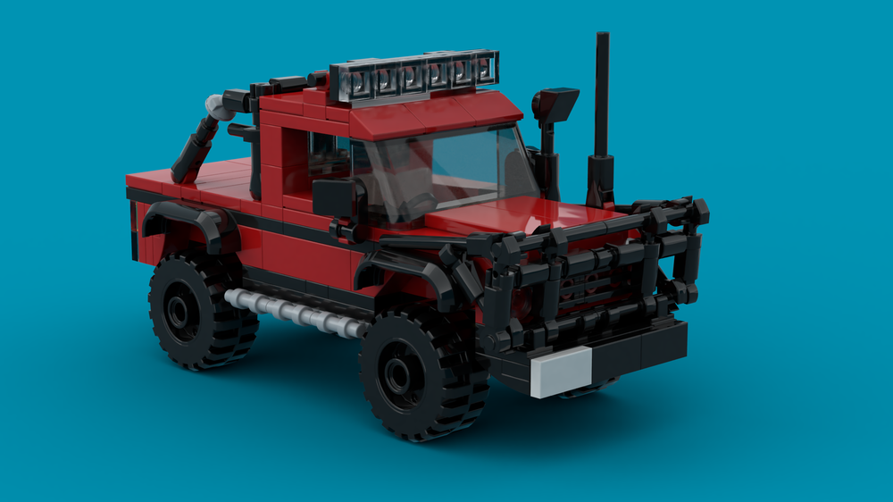 LEGO MOC jacked/kitted out offroad ute by Absolute_lego_builds ...