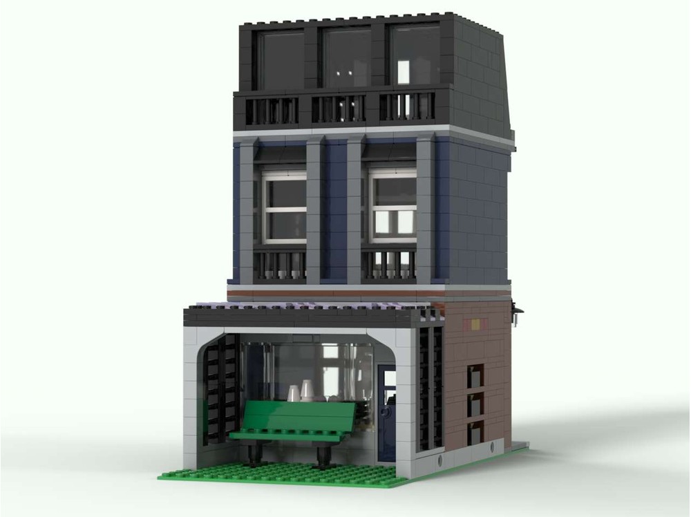 LEGO MOC Bricksburg Bakery by Klaartje68 | Rebrickable - Build with LEGO