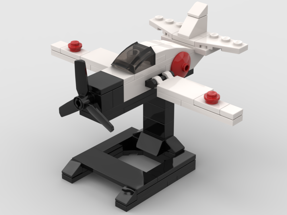 LEGO MOC Mitsubishi A6M Zero by Argatu Ioan | Rebrickable - Build with LEGO