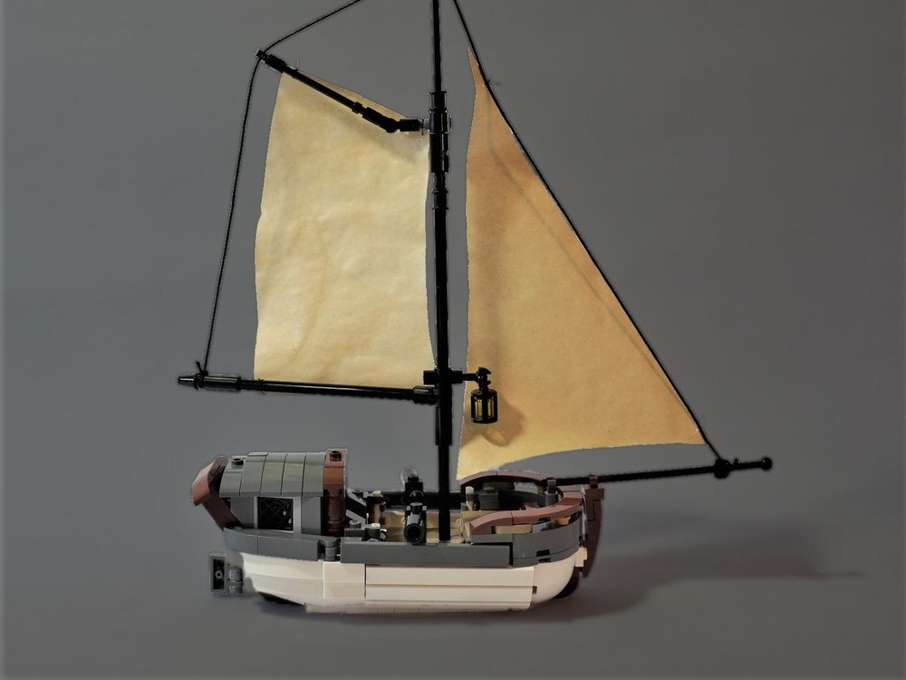 LEGO MOC Sailing Boat - Ol' Pelican - Ship by Vanestream | Rebrickable ...