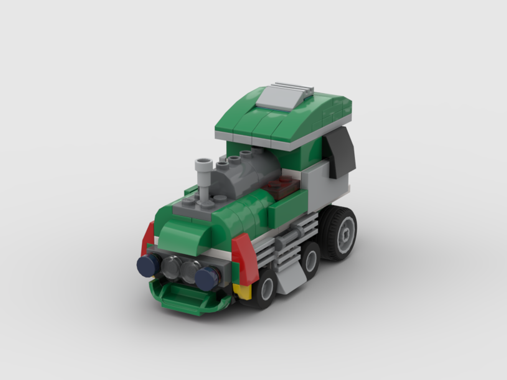 LEGO MOC Train Locomotive by bavov8 | Rebrickable - Build with LEGO