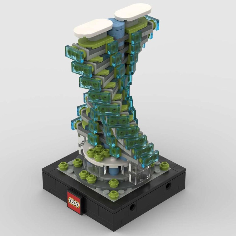 LEGO MOC Tao Zhu Yin Yuan ( Agora Garden) by uminuo | Rebrickable ...