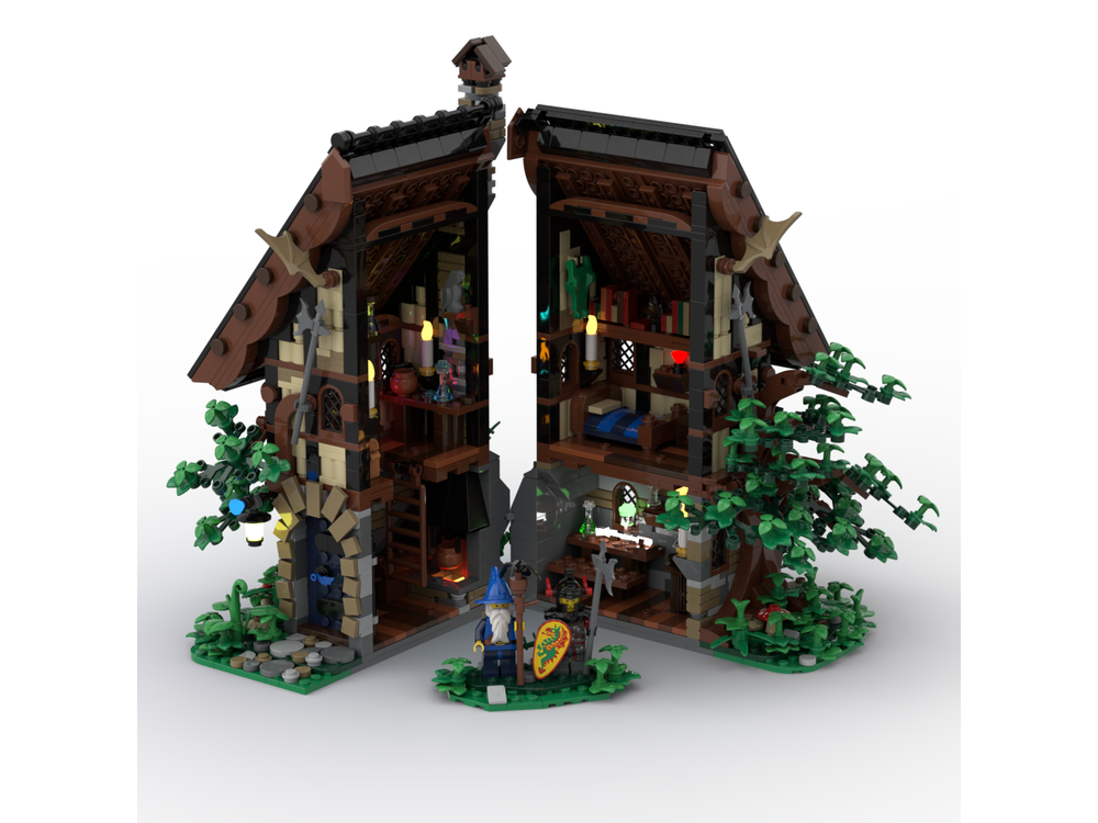 Lego Moc Majistos Magical Workshop V21 By Brickjester Rebrickable