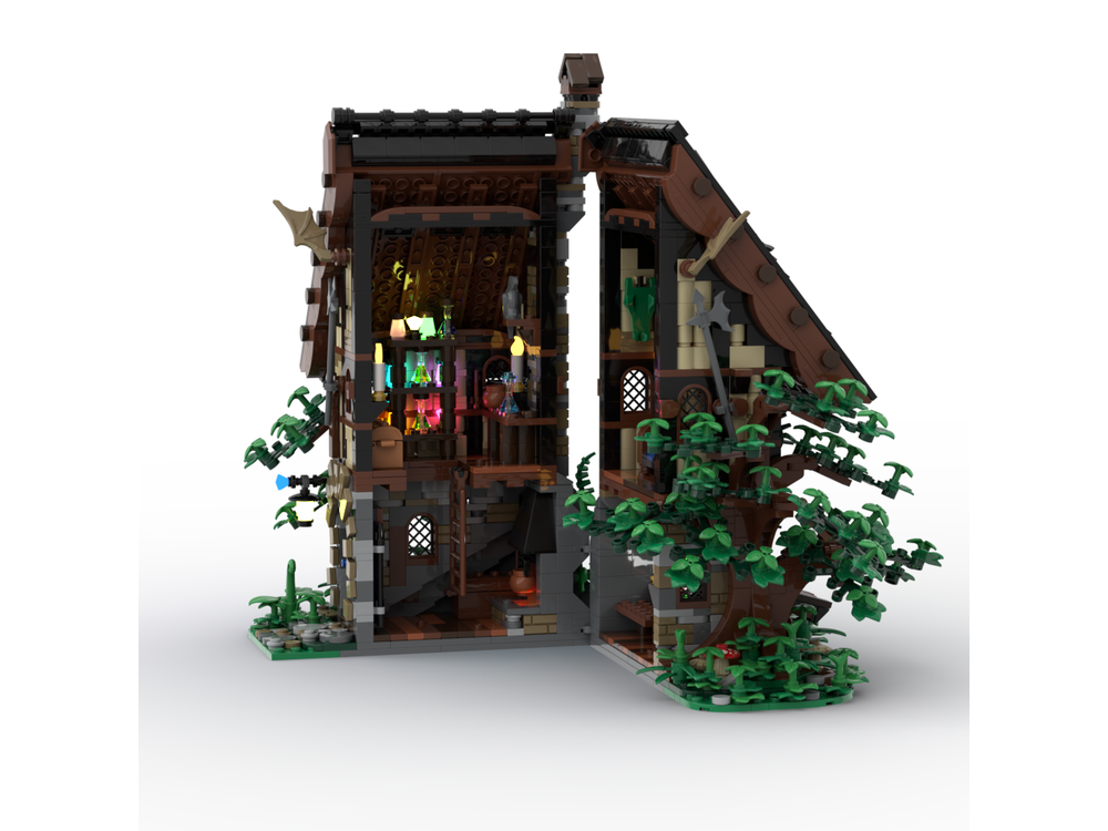 Lego Moc Majistos Magical Workshop V21 By Brickjester Rebrickable
