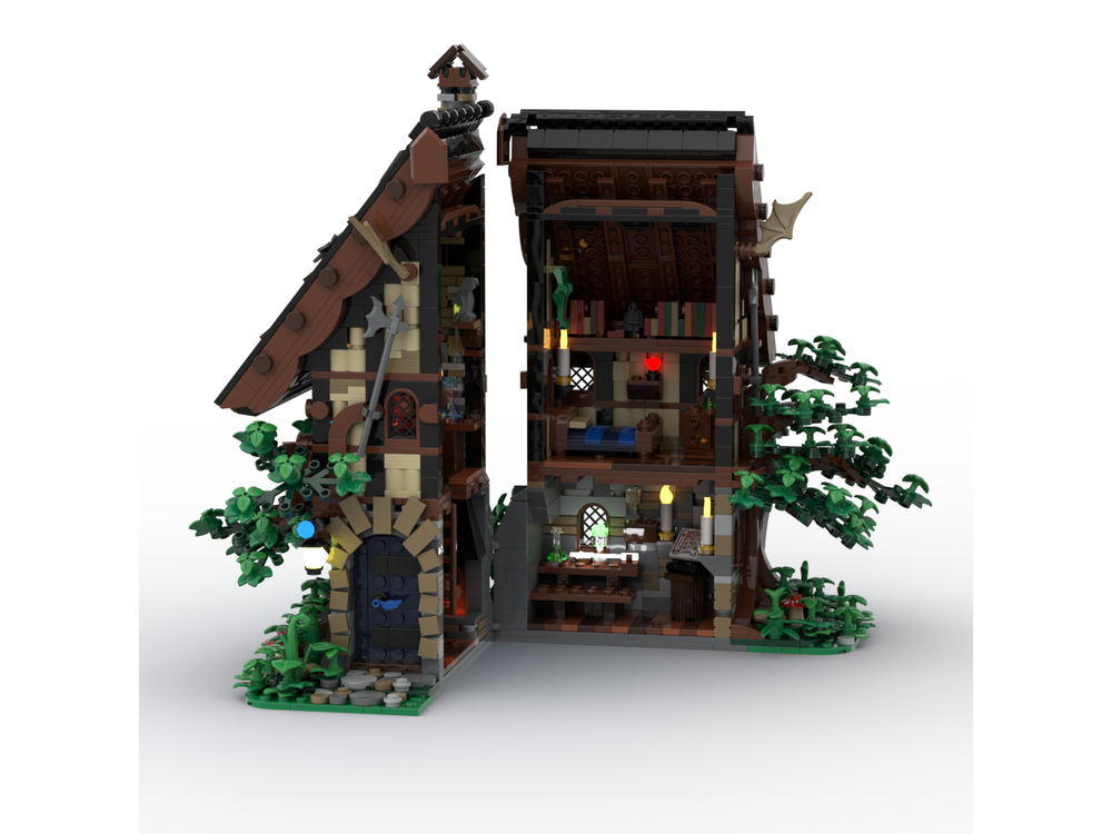 Lego Moc Majistos Magical Workshop V21 By Brickjester Rebrickable