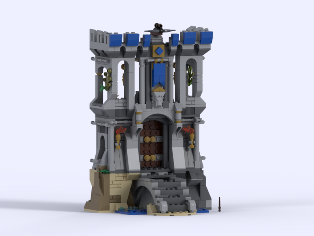 LEGO MOC Castle Gate Defense by ColorWaveLego | Rebrickable - Build ...