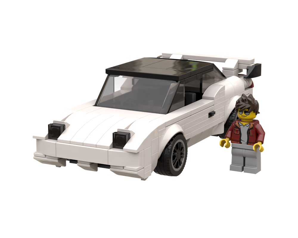 LEGO MOC Nissan 180sx type x by JPCreations | Rebrickable - Build with LEGO