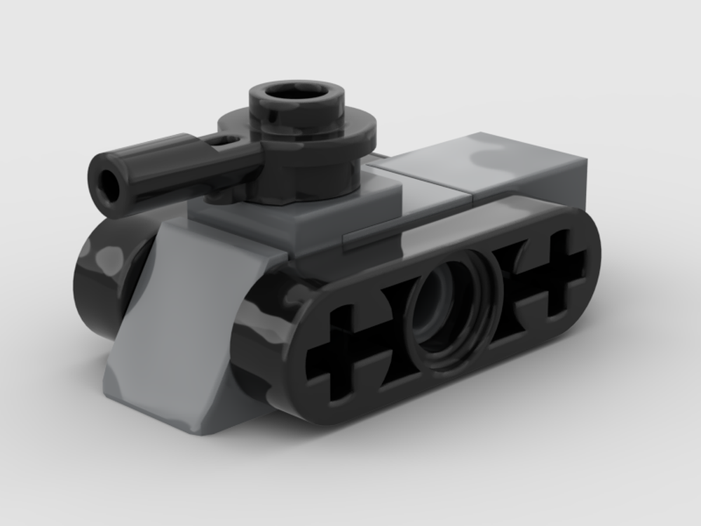 LEGO MOC Char B1 by Argatu Ioan | Rebrickable - Build with LEGO