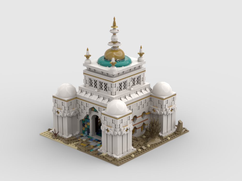LEGO MOC Arabian Temple by LordAlien | Rebrickable - Build with LEGO