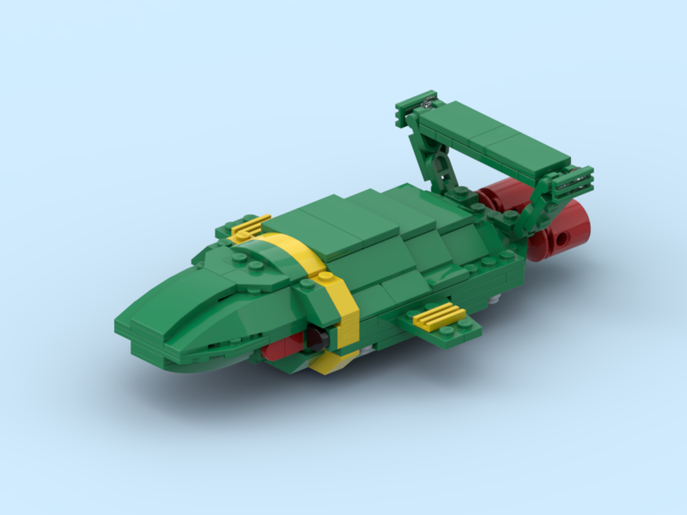 LEGO MOC Thunderbirds - Microscale TB2 by jameshigson0512 | Rebrickable ...