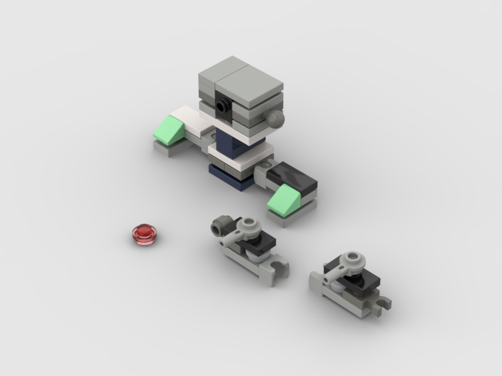 LEGO MOC Bad bot by usemam | Rebrickable - Build with LEGO