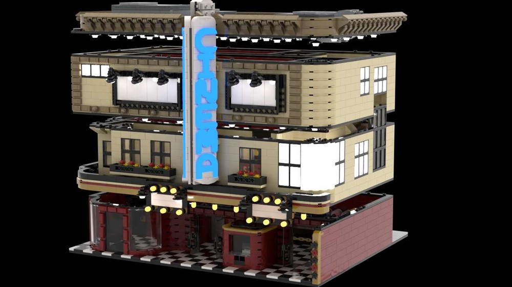 LEGO MOC Cinema by world_of_bricks | Rebrickable - Build with LEGO