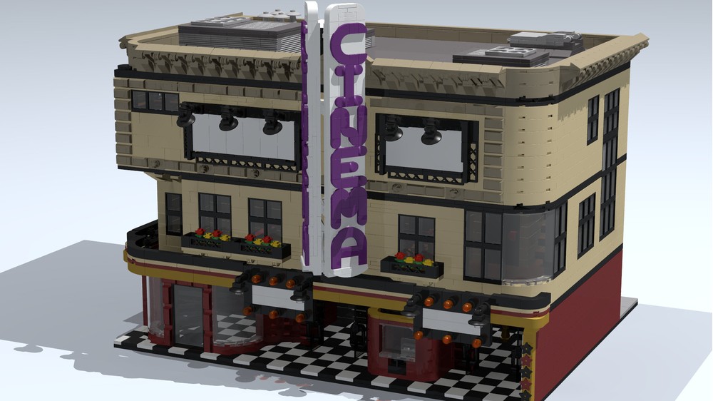 LEGO MOC Cinema by world_of_bricks | Rebrickable - Build with LEGO