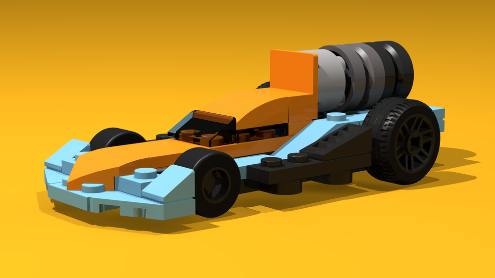 LEGO MOC Rocket Car by DoritoMazda | Rebrickable - Build with LEGO