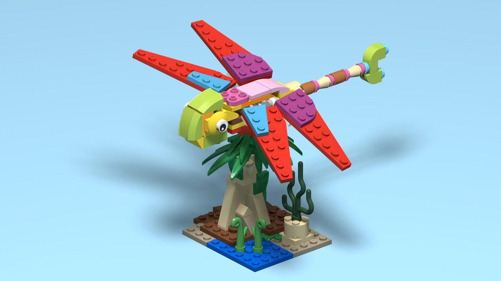 LEGO MOC 40411 Dragonfly by mattking4 | Rebrickable - Build with LEGO