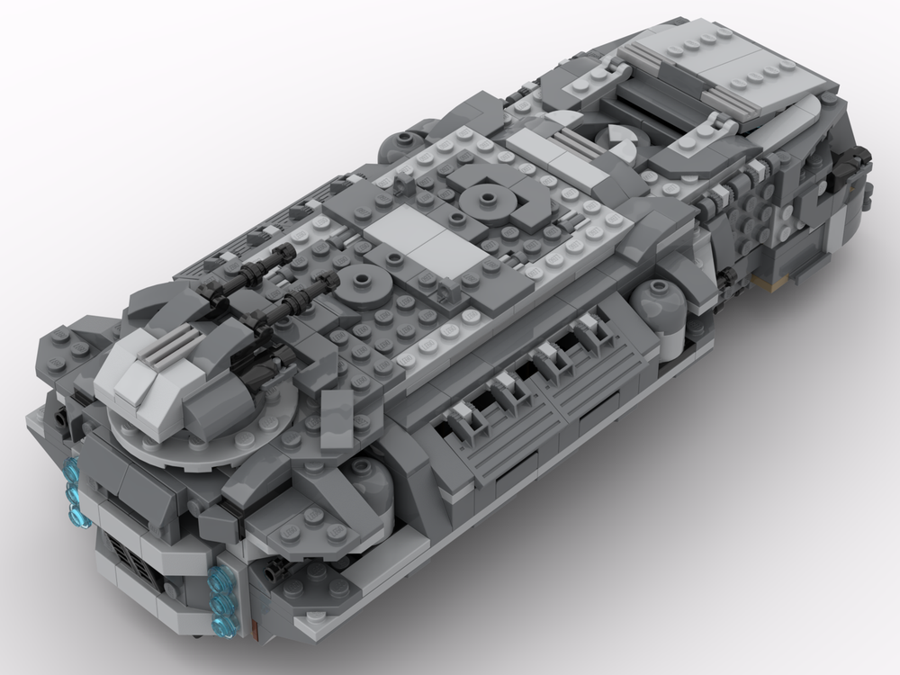 LEGO MOC Imperial Heavy Marauder with modded full rotation top turret ...