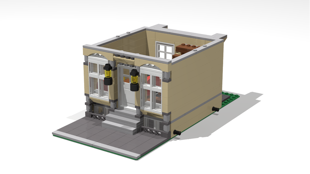 LEGO MOC modular-house-moc247 by rexss12 | Rebrickable - Build with LEGO