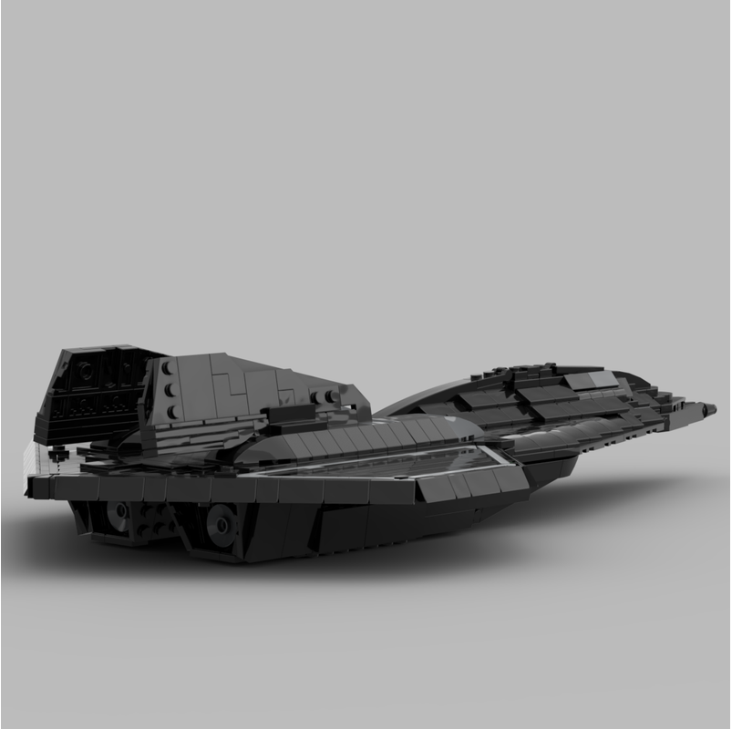 LEGO MOC 1:72 "Darkstar" by mkbricks25 | Rebrickable - Build with LEGO