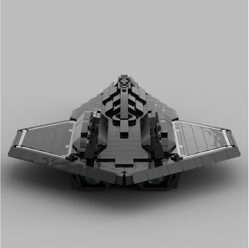 LEGO MOC 1:72 "Darkstar" by mkbricks25 | Rebrickable - Build with LEGO