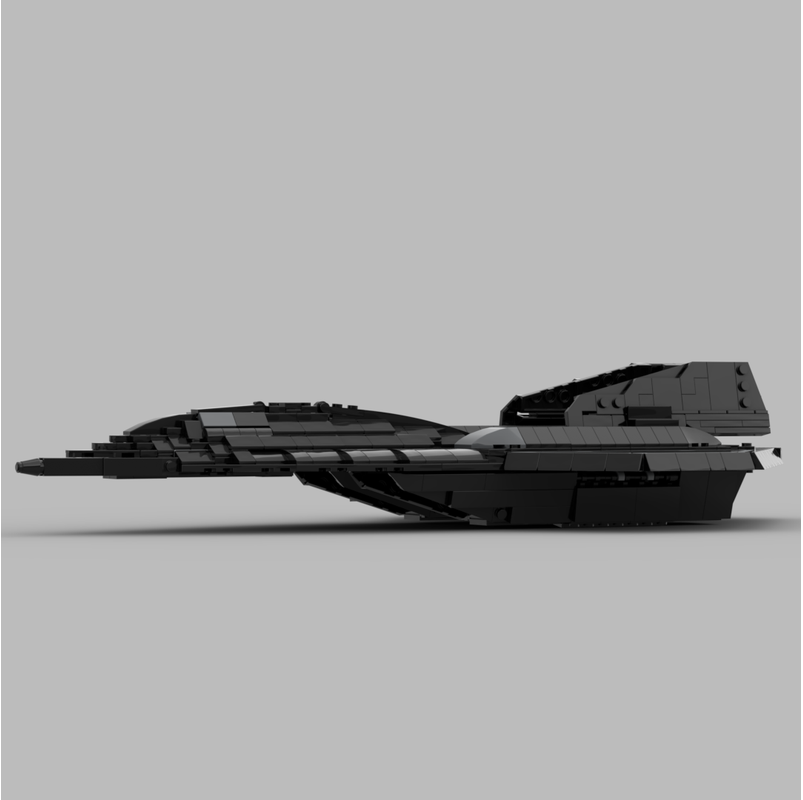 LEGO MOC 1:72 "Darkstar" by mkbricks25 | Rebrickable - Build with LEGO