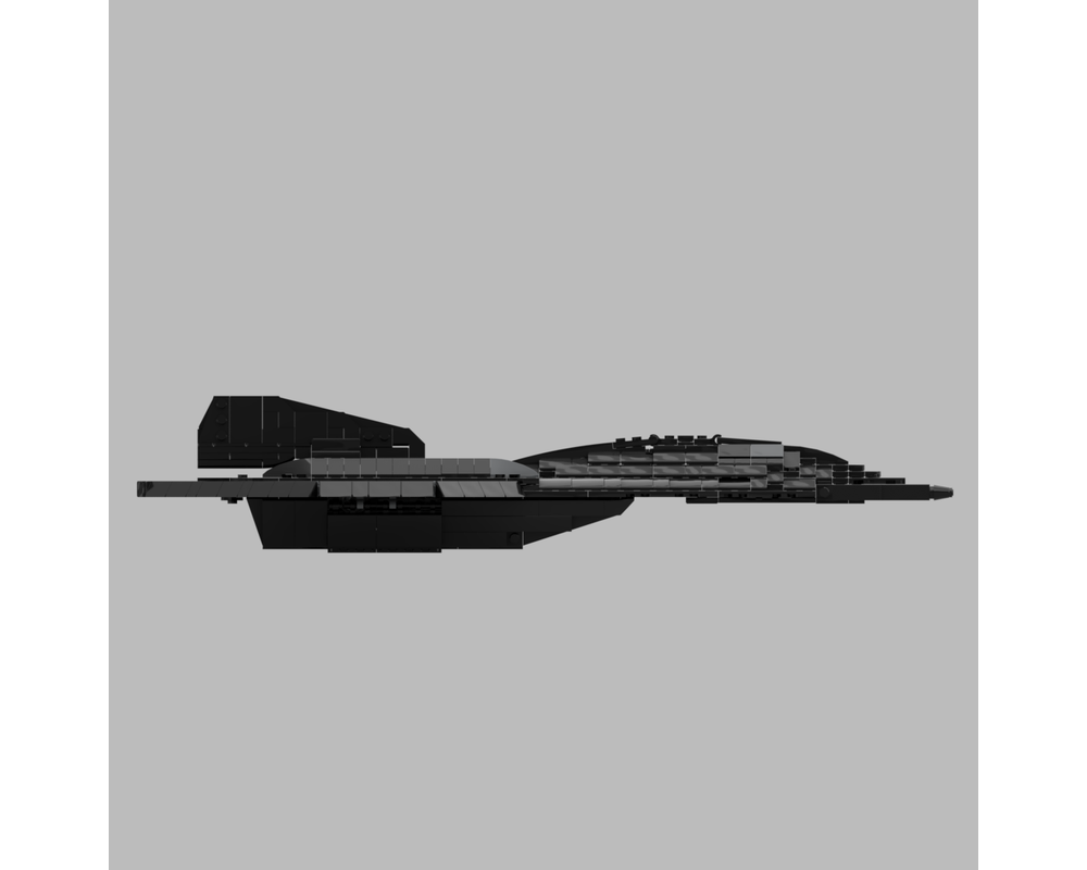 LEGO MOC 1:72 "Darkstar" by mkbricks25 | Rebrickable - Build with LEGO