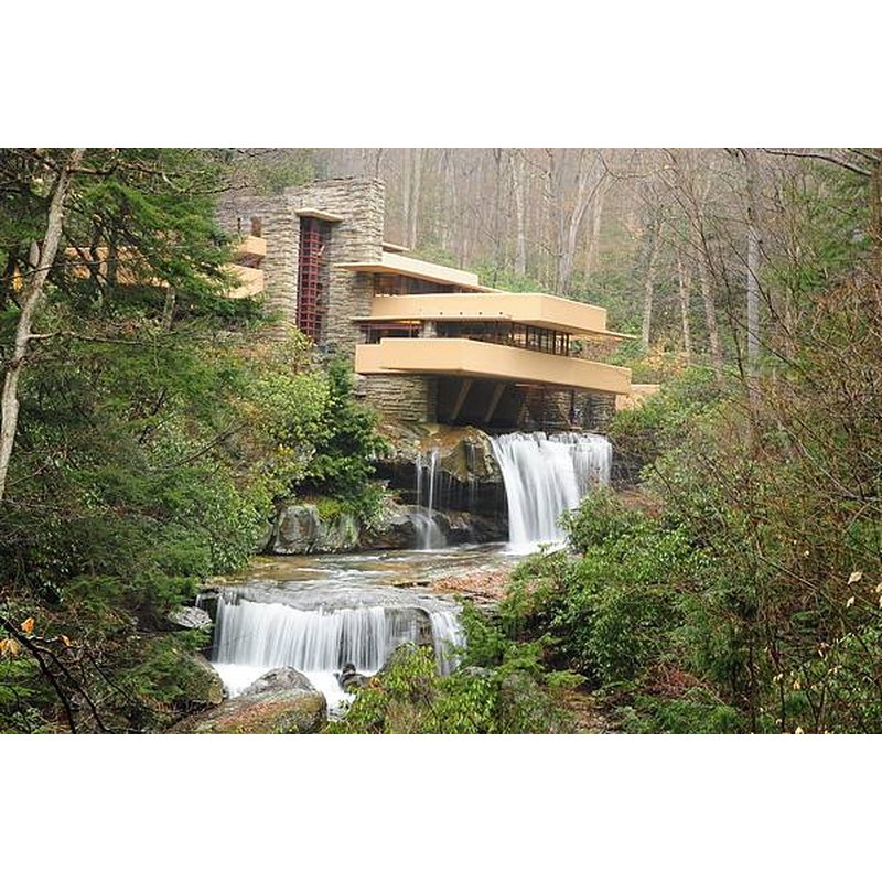LEGO MOC FallingWater by uminuo | Rebrickable - Build with LEGO