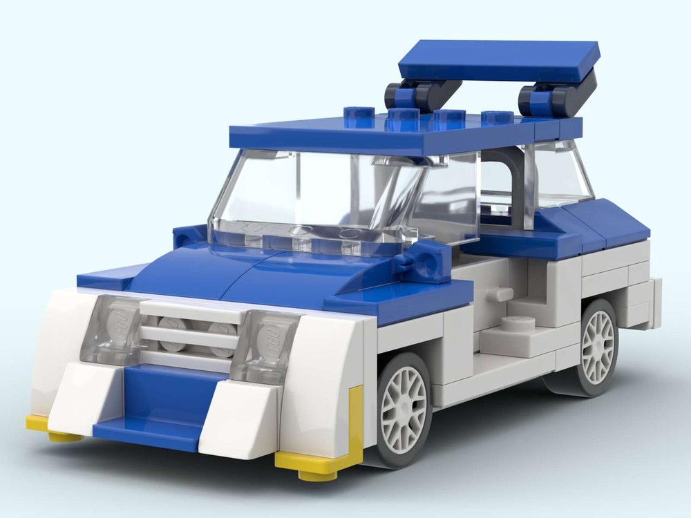 LEGO MOC MG Metro 6R4 by alittlebrickish | Rebrickable - Build with LEGO