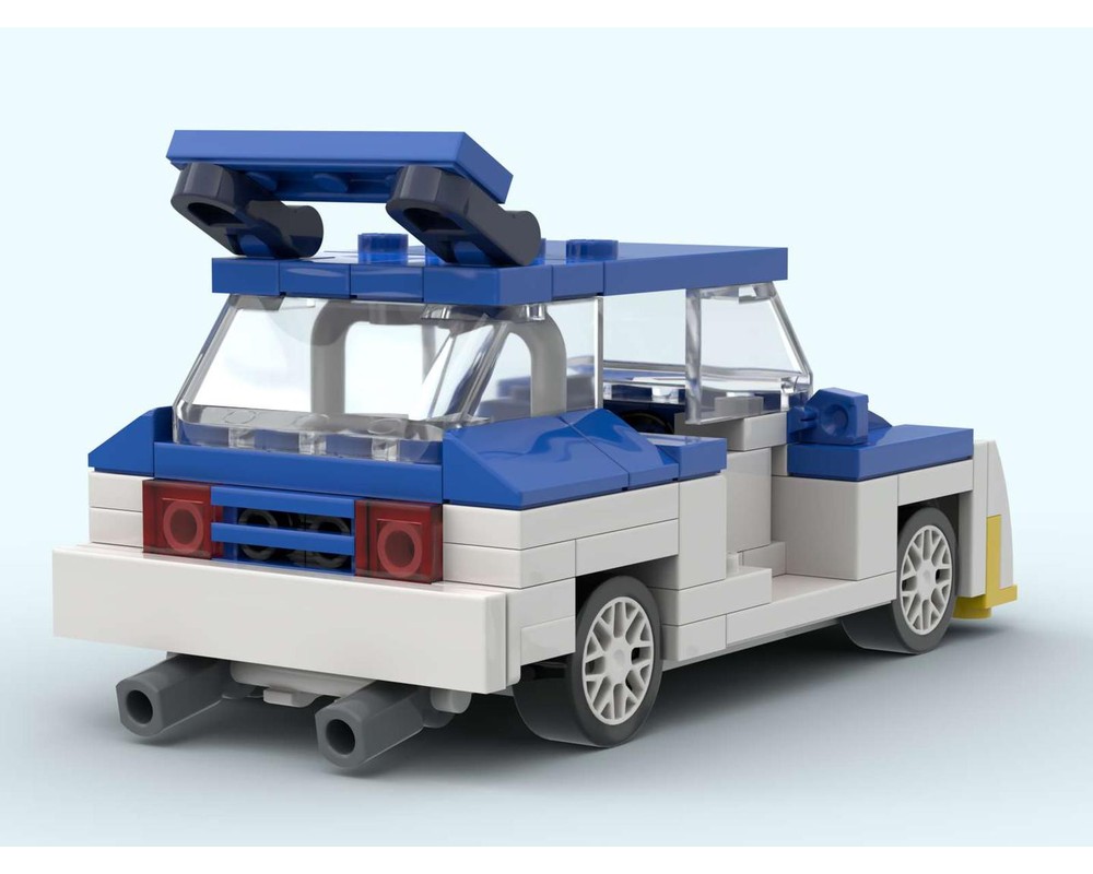 LEGO MOC MG Metro 6R4 by alittlebrickish | Rebrickable - Build with LEGO