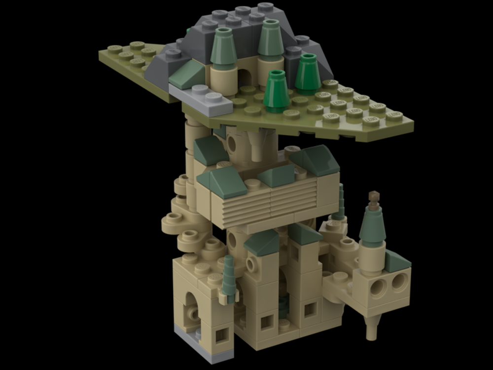 LEGO MOC The underground cavecity by diddesen | Rebrickable - Build ...