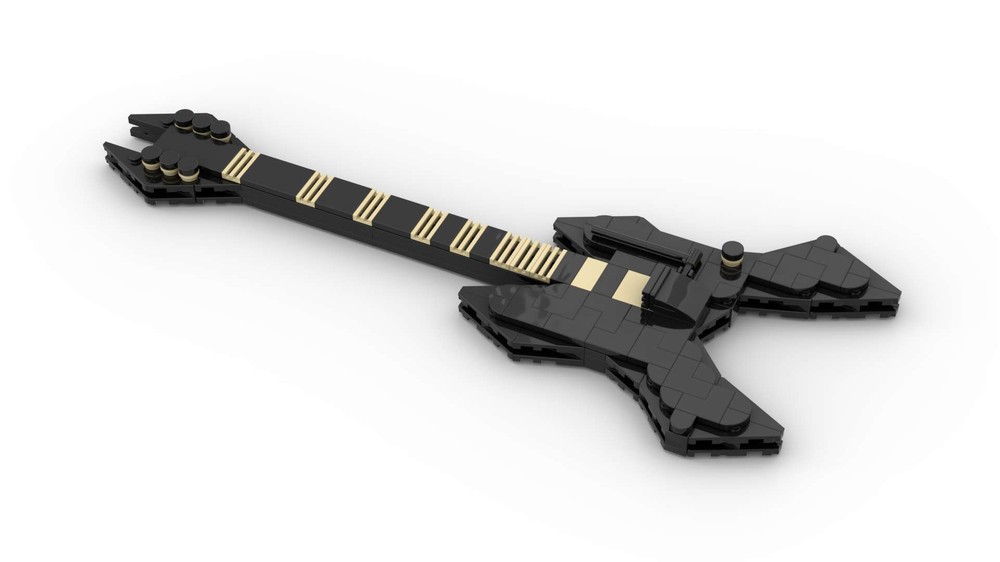 LEGO MOC Electric guitar by barsim70 | Rebrickable - Build with LEGO