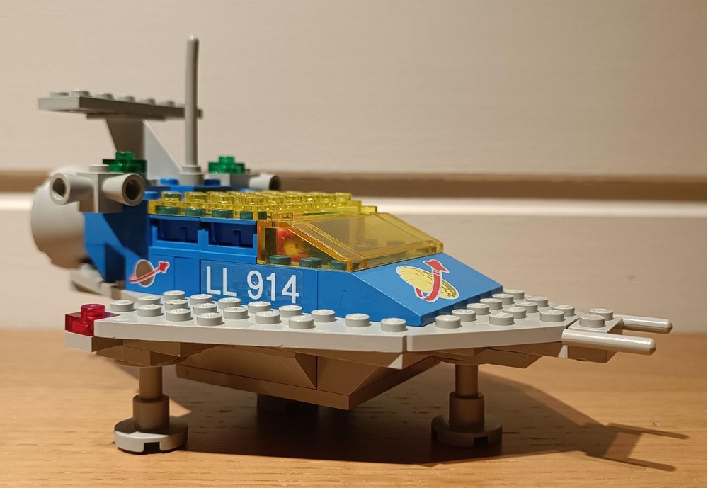 LEGO MOC LL 914 One Man Spaceship XS by paalrise | Rebrickable - Build ...