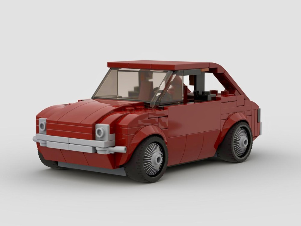LEGO MOC 76903 Fiat 126p by bartoszzielony | Rebrickable - Build with LEGO