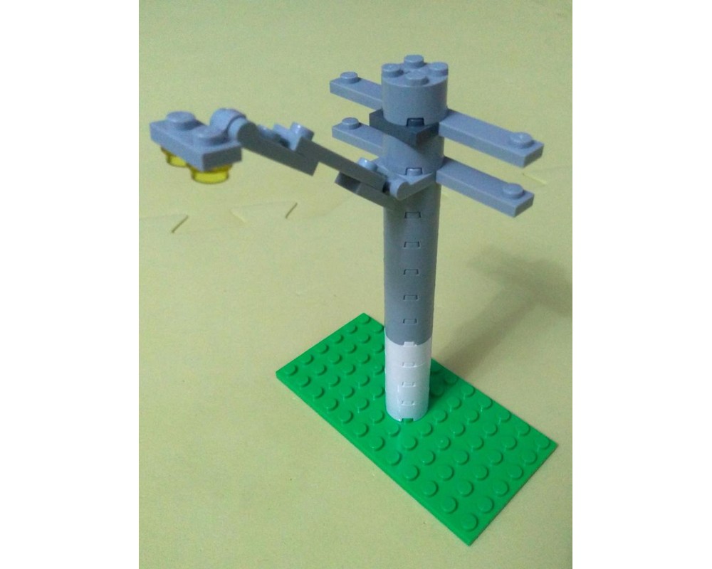 LEGO MOC Light Post by Saitodepaula | Rebrickable - Build with LEGO