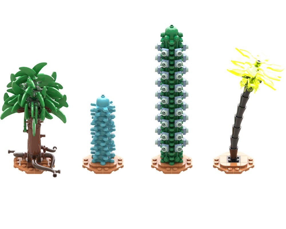 LEGO MOC Alien Plants by Thomus_Bean | Rebrickable - Build with LEGO